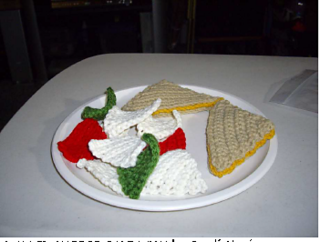 Ravelry: Grilled Cheese Sandwich and Nachos pattern by Sandi Charis