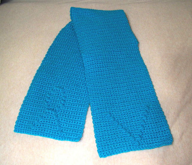 Ravelry: Puff Victory Scarf pattern by Sandra Petit