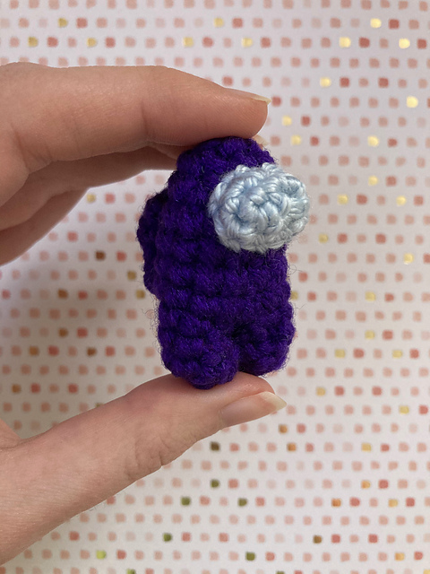 Ravelry: Mini Among Us Crewmate pattern by The Crochet Chameleon