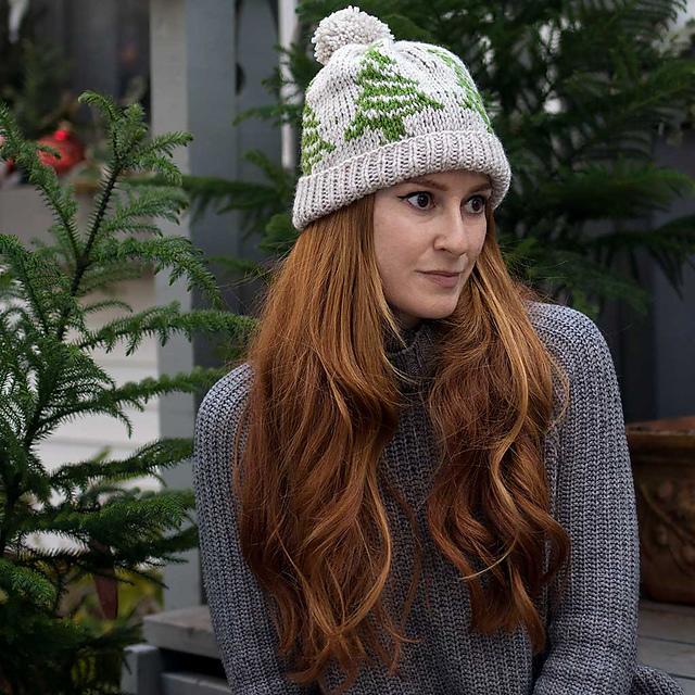 Ravelry: Beginner Evergreen Hat pattern by Gina Michele