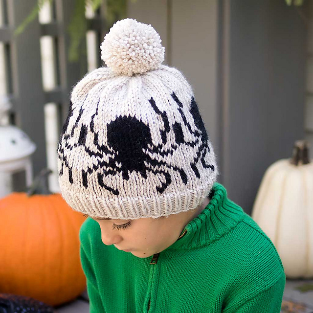Ravelry: Kids Knit Spider Hat pattern by Gina Michele