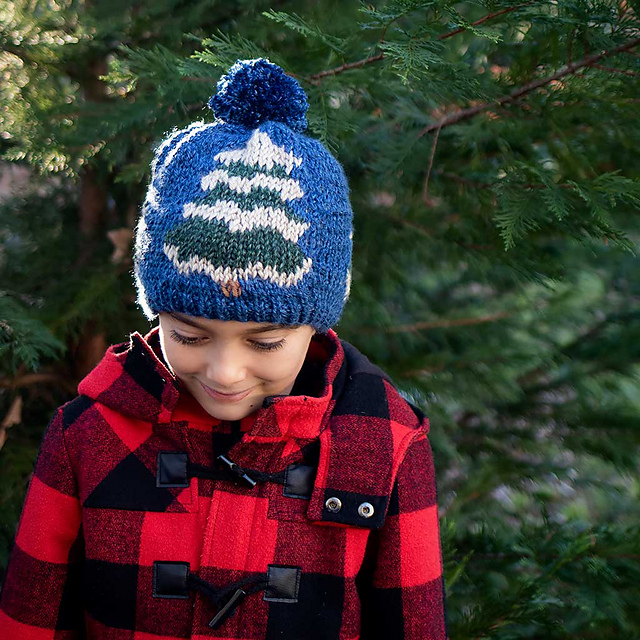 Ravelry: Colorwork Evergreen Hat pattern by Gina Michele