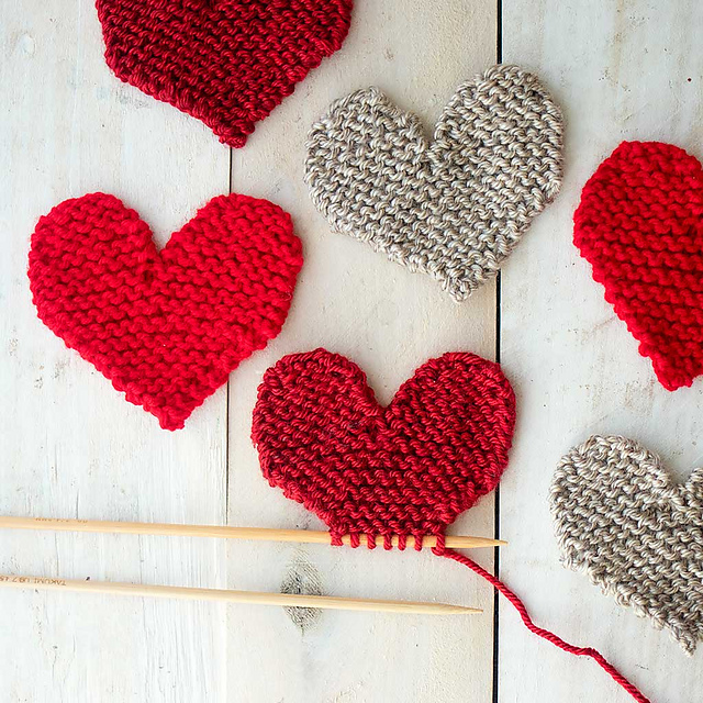 Ravelry: Easy Heart Shape pattern by Gina Michele