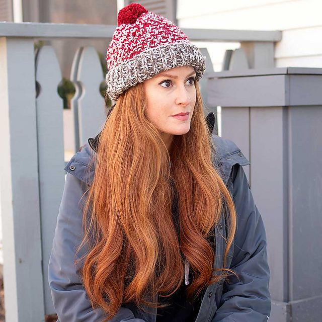 Ravelry: Double Knit Hat pattern by Gina Michele