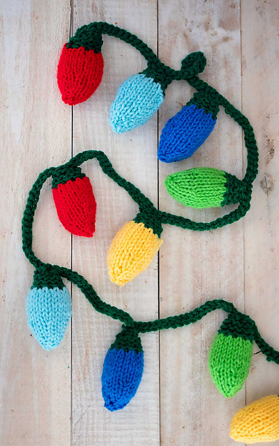 Ravelry: String Christmas Lights pattern by Gina Michele