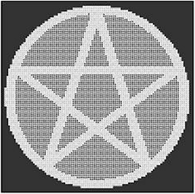 Ravelry: Pentacle Alter Cloth pattern by crochetcrone1
