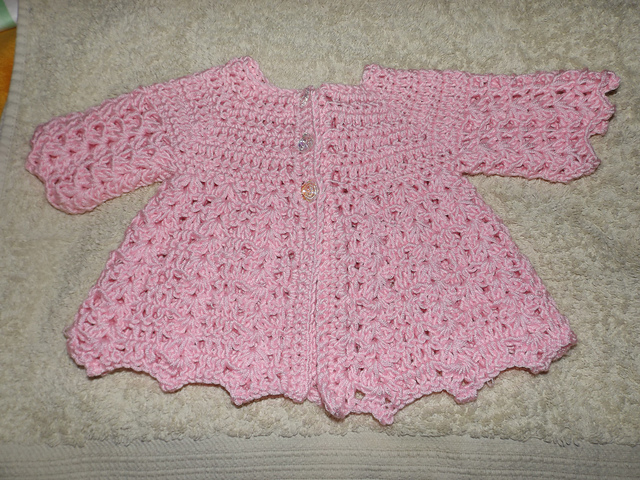 Ravelry: No 41 Shell Matinee Coat pattern by Tracey Ann Shears