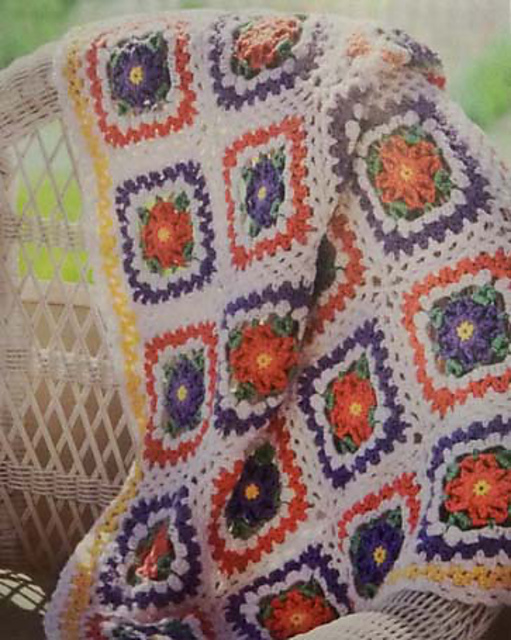 Ravelry: Garden Lap Blanket pattern by Susan Lowman