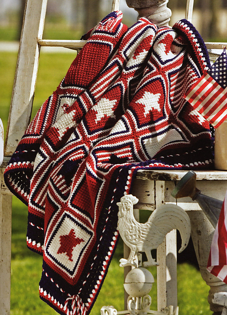 Ravelry: Star Spangled Afghan pattern by Susan Lowman