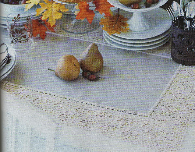 Ravelry: Falling Leaves Runner pattern by Susan Lowman