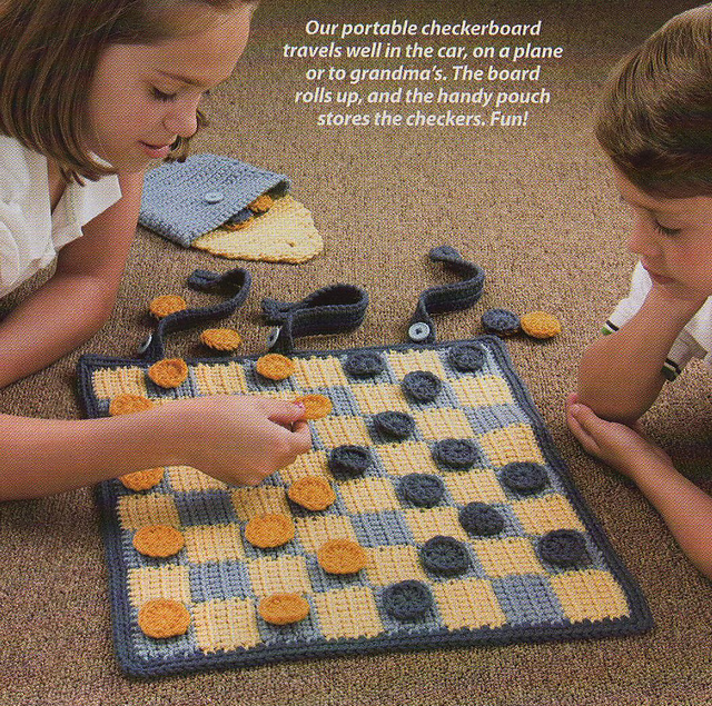 Ravelry: Checkers, Anyone? pattern by Susan Lowman