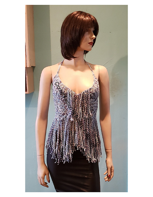 Ravelry: Motif Spring Halter Top pattern by Paula L. F. Bennett