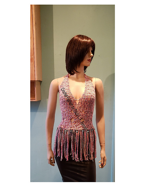 Ravelry: Square Spring Halter Top pattern by Paula L. F. Bennett