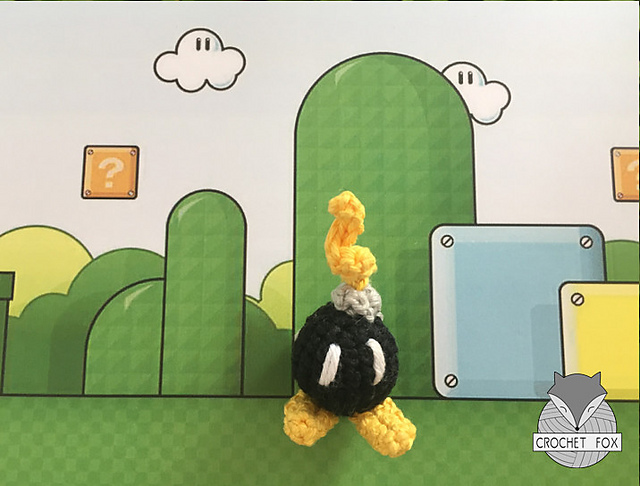Ravelry: Super Mario Bob-omb pattern by Lena Crochetfox