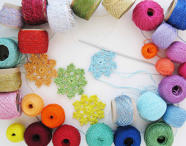 Ravelry: crochetgiftsshop's Little Christmas Doodad (Garland)