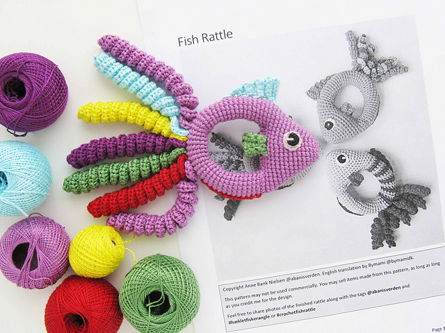 Ravelry: crochetgiftsshop's Fish Rattle