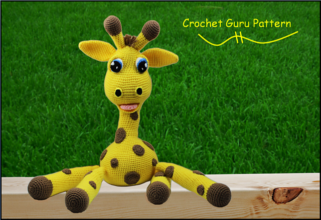 Ravelry: Gerry the Giant Giraffe pattern by Crochet Guru