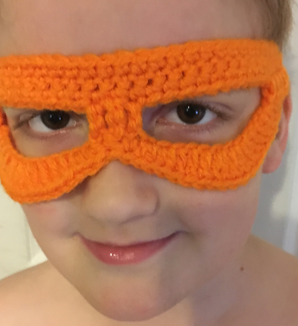 Ravelry: Small and Large Crochet Super Hero Masks pattern by Crocheting ...