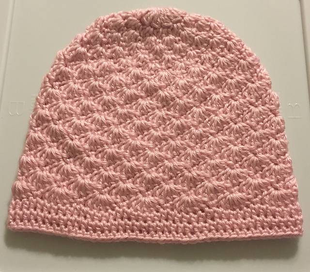 Ravelry: Mermaid Shell Beanie (Adult) pattern by Crocheting Crab