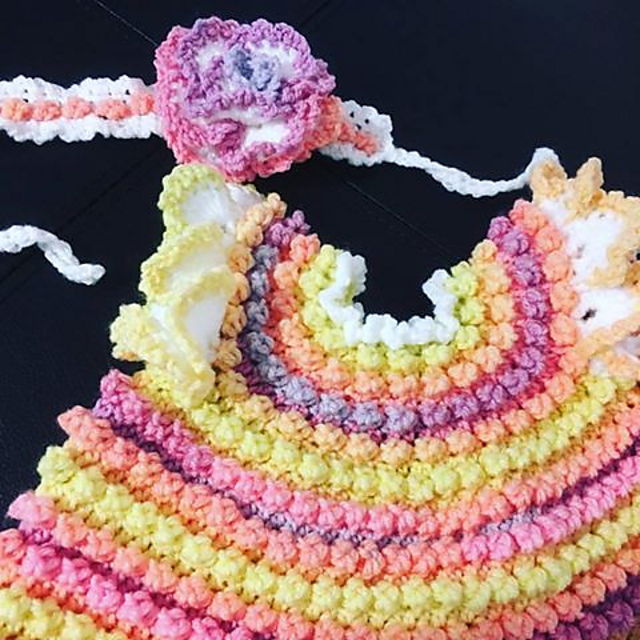 Ravelry: Sherbet Kisses Party Dress pattern by Elizabeth Seeley