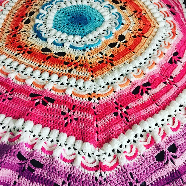 Ravelry: Dragonfly Dreams Blanket pattern by Elizabeth Seeley