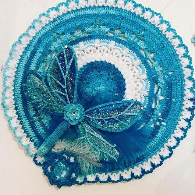 Ravelry: Dragonfly Wall Art pattern by Elizabeth Seeley