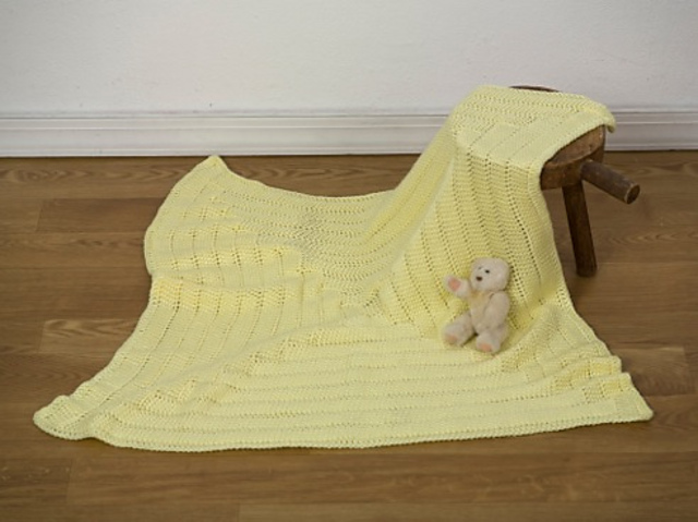 Ravelry: Intermediate Receiving Blanket pattern by Kim Guzman