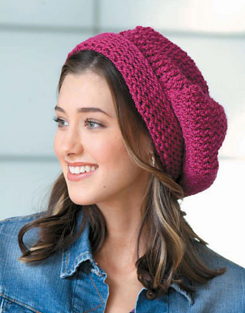 Ravelry: Slouch Hat pattern by Kathy Norris