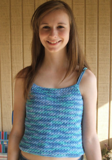 Ravelry: Easy Camisole pattern by Kim Guzman