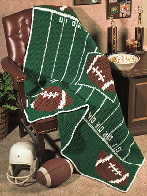 Ravelry: Football Afghan pattern by Connie L. Folse