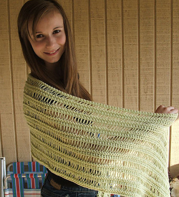 Ravelry: Spring Shawl pattern by Kim Guzman