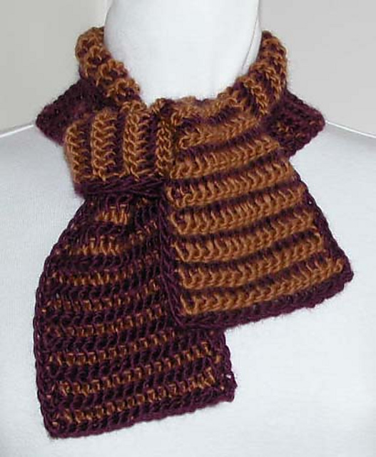 Ravelry: Double Hook Scarf pattern by Darla J. Fanton