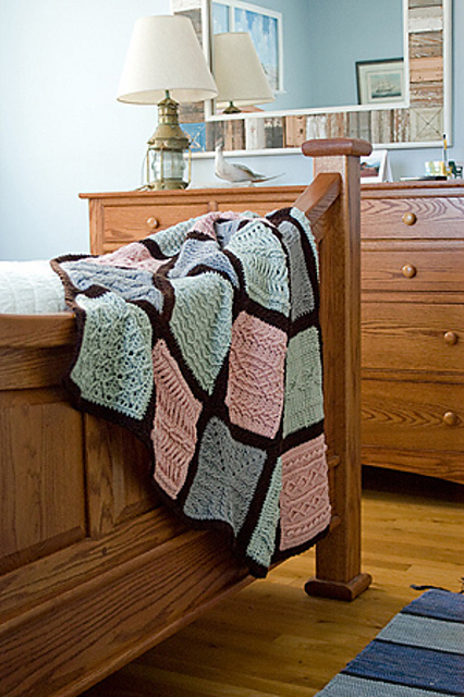 Ravelry: Pam's Comfort Cables Afghan pattern by Pam Gillette