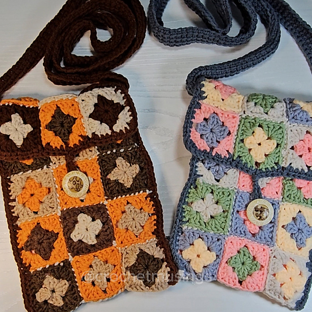 Ravelry: Scrap Yarn Bag pattern by Crochet Musings