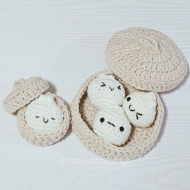 Ravelry: Bao Buns pattern by Crochet Musings