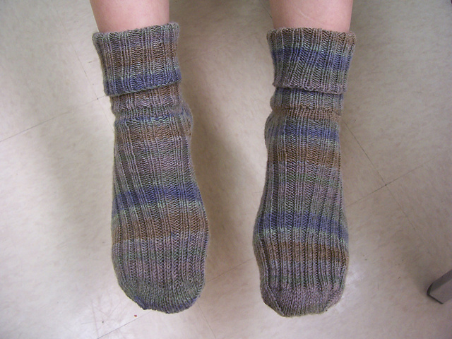 Ravelry: Ribbed Socks pattern by Plymouth Yarn Design Studio