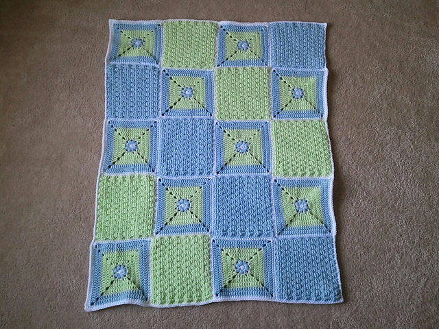 Ravelry: Four Square Wrap pattern by Melissa Leapman