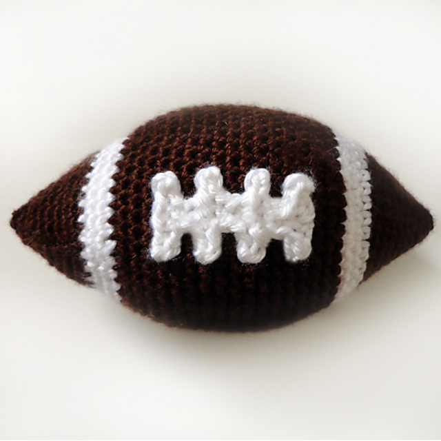 Ravelry: Mini Football pattern by Rachel Choi