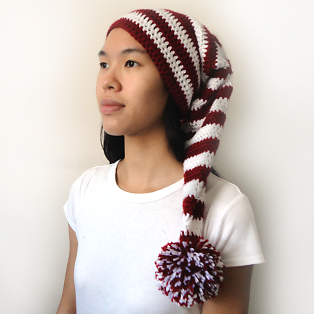 Ravelry: Long Stocking Cap pattern by Rachel Choi