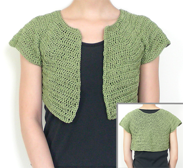 Ravelry: Classic Bolero pattern by Rachel Choi