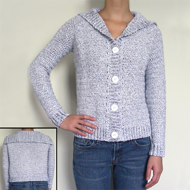 Ravelry: Classic Cardigan Sweater pattern by Rachel Choi