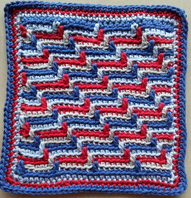Ravelry: Crochet Square :: Flight Square pattern by Crochet Tea Party