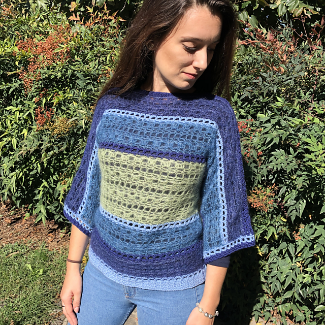 Ravelry: 'A'RIA' Sweater pattern by Arianna Amodeo