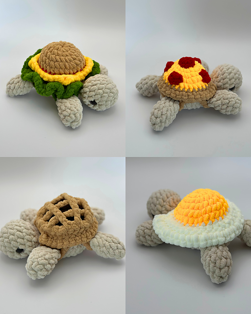 Ravelry: Removable Food Shell Turtle pattern by Prachi Patel