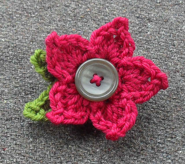 Ravelry: Pointy Petal Flower! pattern by Crochet with Raymond
