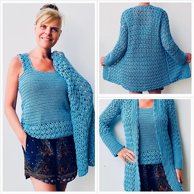 Ravelry: SERENITY GLOW DUO pattern by CroJennifer