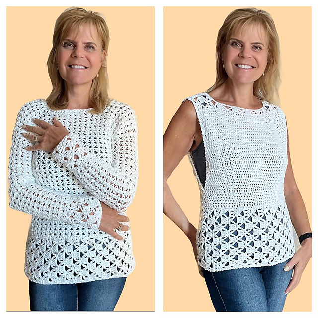 Ravelry: ALBA DUO pattern by CroJennifer