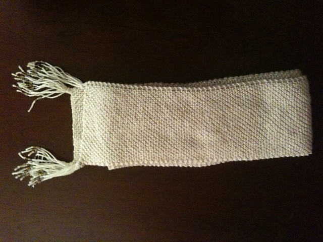 Ravelry: BandytKnits' Diagonal Garter Stitch Scarf