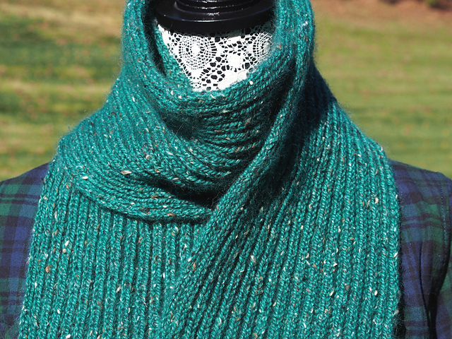 Ravelry: BandytKnits' Brioche Scarf