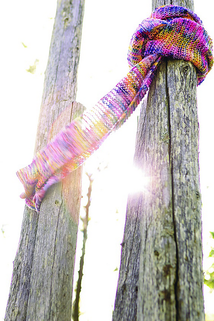 Ravelry: Knit Yarn-over Scarf pattern by Maie Landra